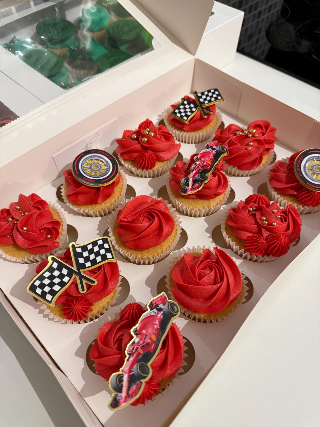 F1 Racing Car Cupcake Toppers: Motorsport Decorations - Etsy UK