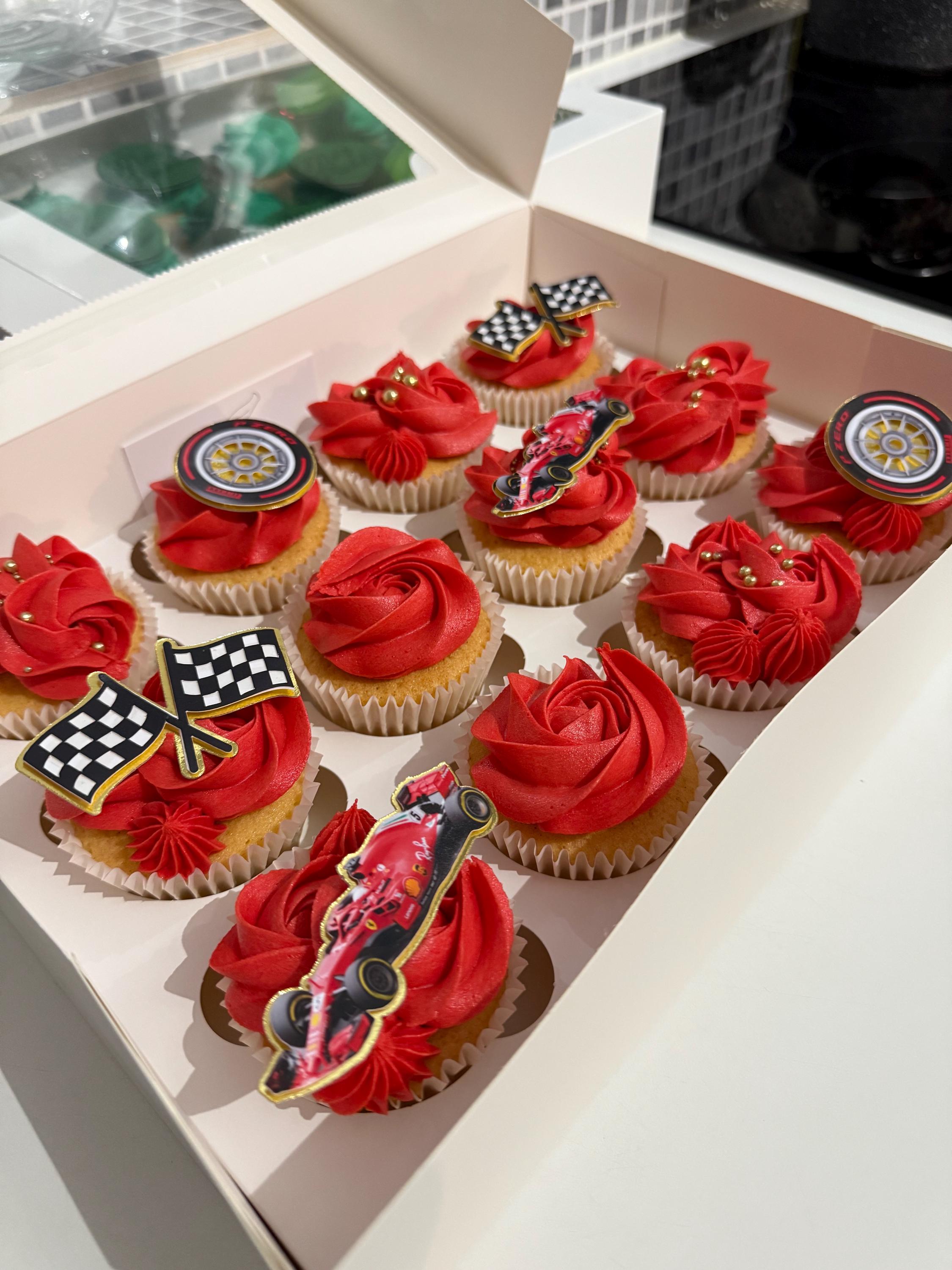 F1 Racing Car Cupcake Toppers: Motorsport Decorations - Etsy UK