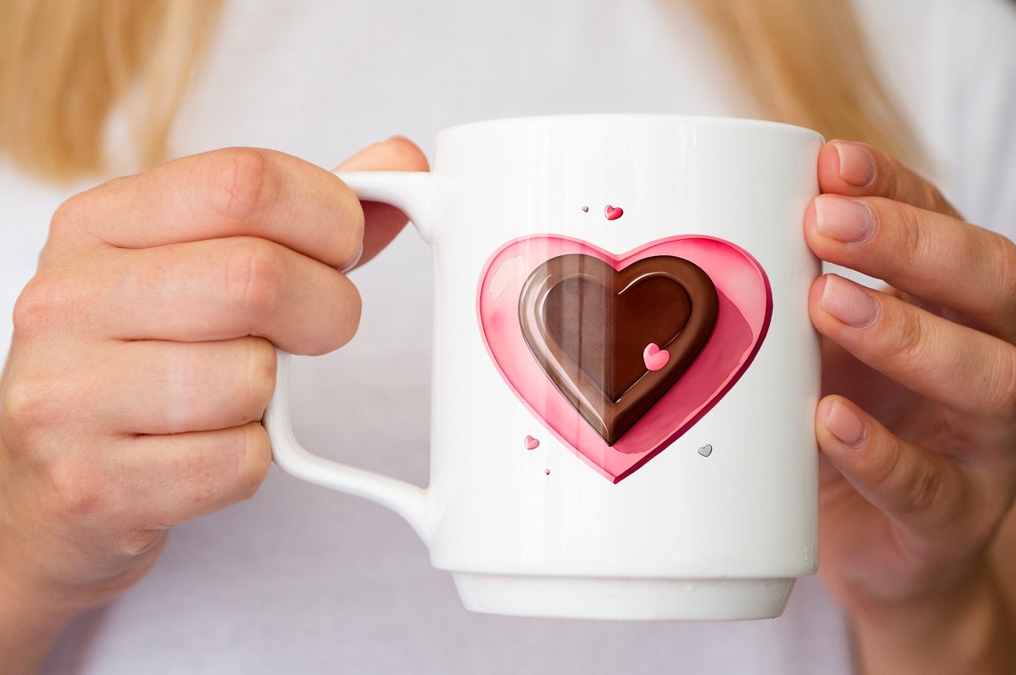 Watercolor Chocolate Clipart Set, 32 Png, Dessert Clipart, Watercolor ...