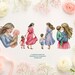 Watercolor Mother and Baby Clipart Set, 4 Png, Mother's Day Clipart ...