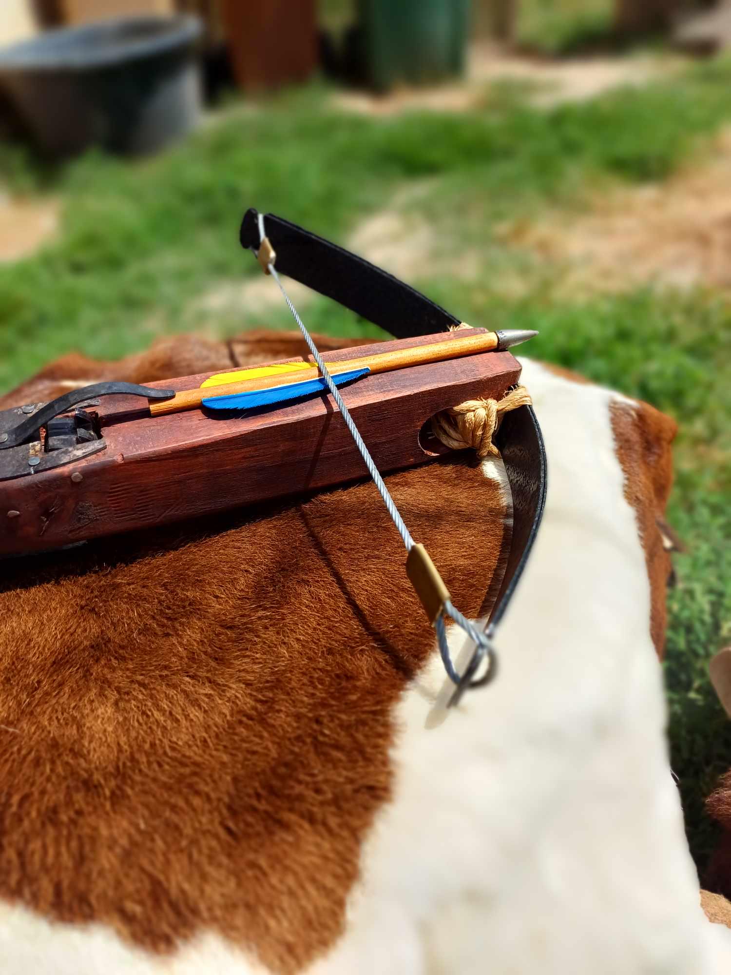 Medieval Crossbow - Rose&dagger Special Replica Crossbow Cosplay ...