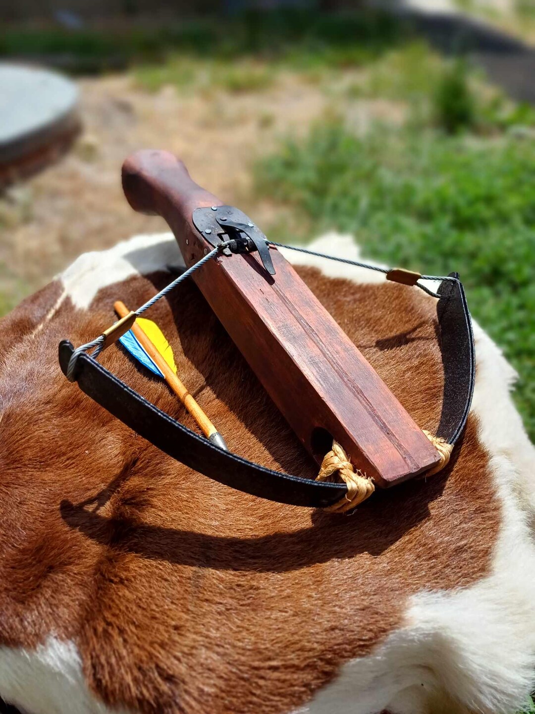Medieval Crossbow - Rose&dagger Special Replica Crossbow Cosplay ...