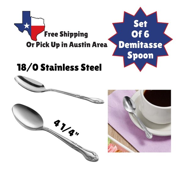 Demitasse Spoons - Etsy