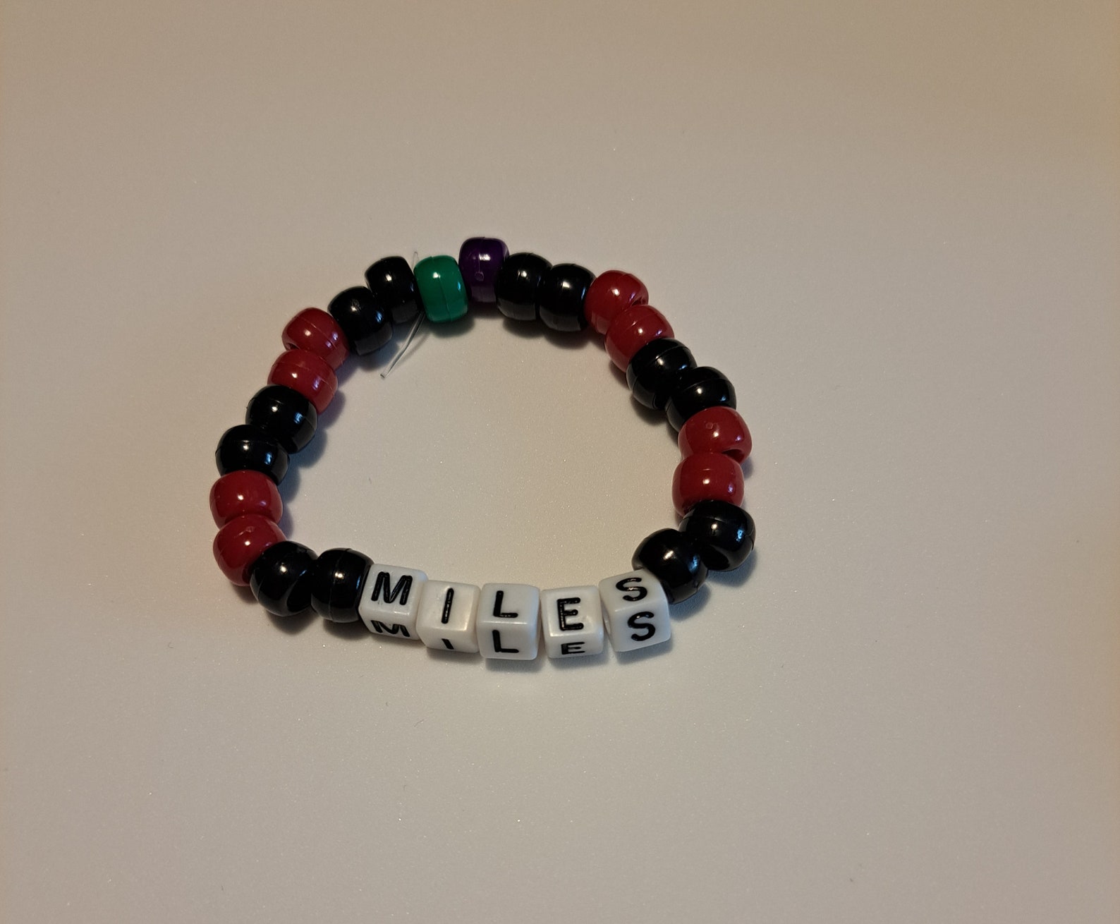 Spider Verse Character Single Kandi Bracelet - Etsy