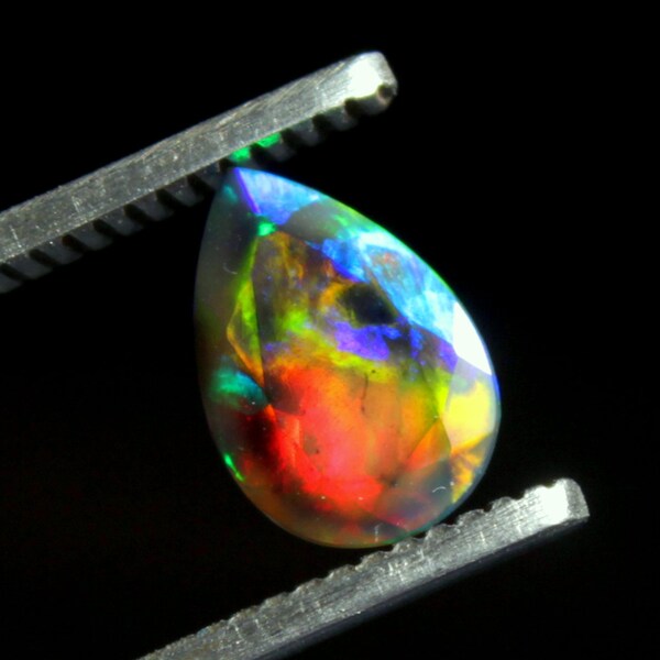Faceted Opal - Etsy