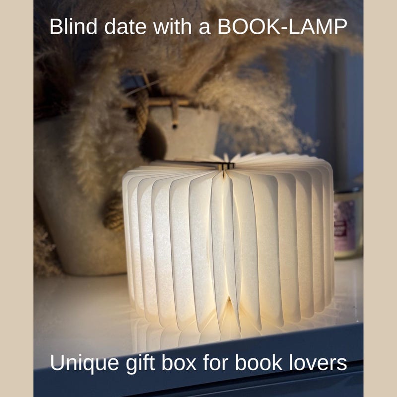 Book Lamp - Etsy