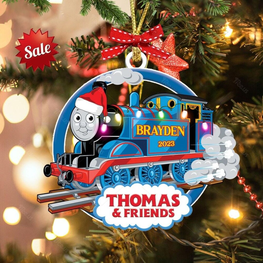 Personalized Thomas and Friends 2023 Ornament Thomas Train - Etsy