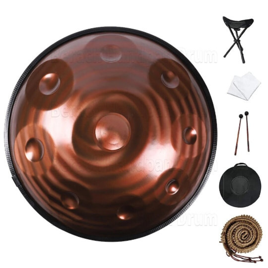 Handpan Drums Minor 9/10/12 Notes Tambor Meditation - Etsy