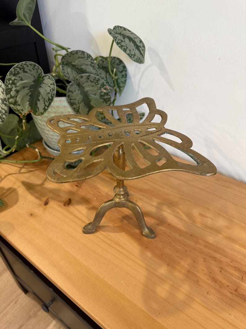 Vintage Butterfly Plant Stand - Etsy