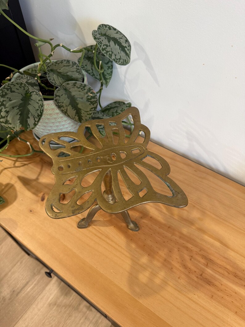 Vintage Butterfly Plant Stand - Etsy