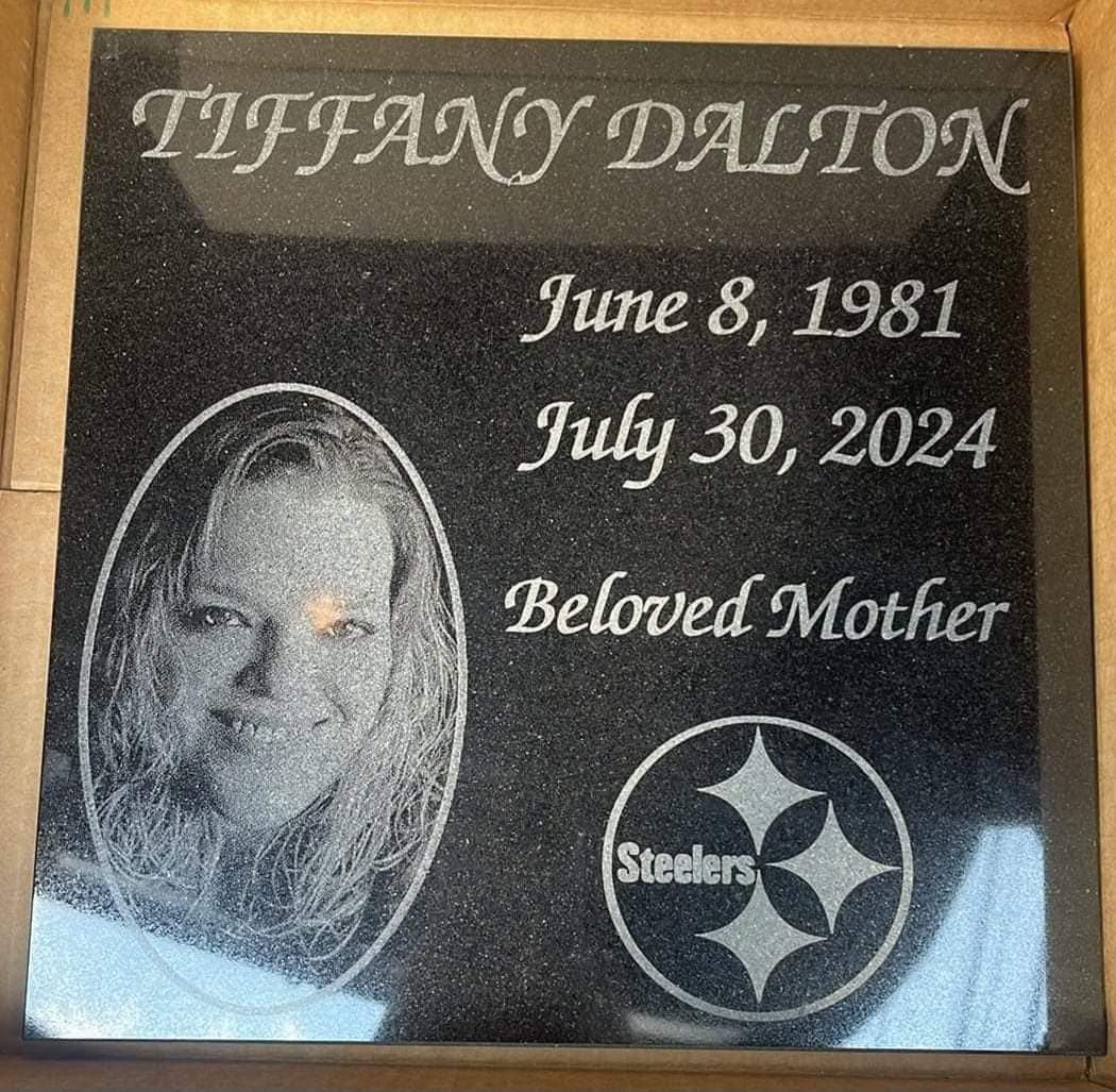 Laser Engraved Granite Photo Tiles, Custom Grave Marker Memorial Stone ...