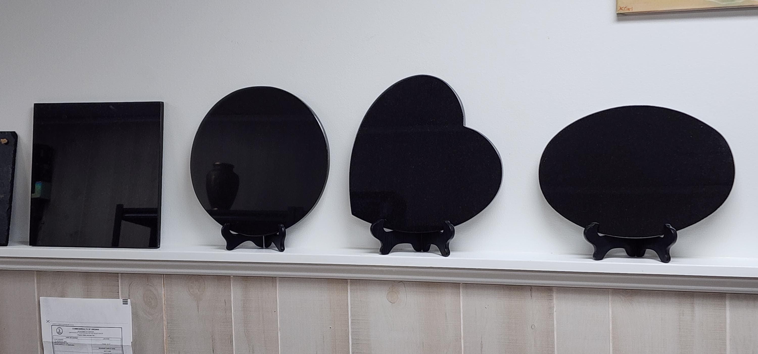 Laser Engraved Granite Photo Tiles, Custom Grave Marker Memorial Stone ...