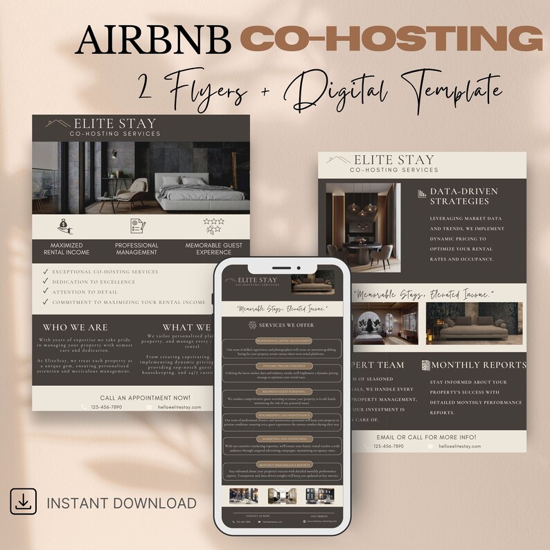 Airbnb Co-hosting Template for Property Management Design Airbnb Co ...