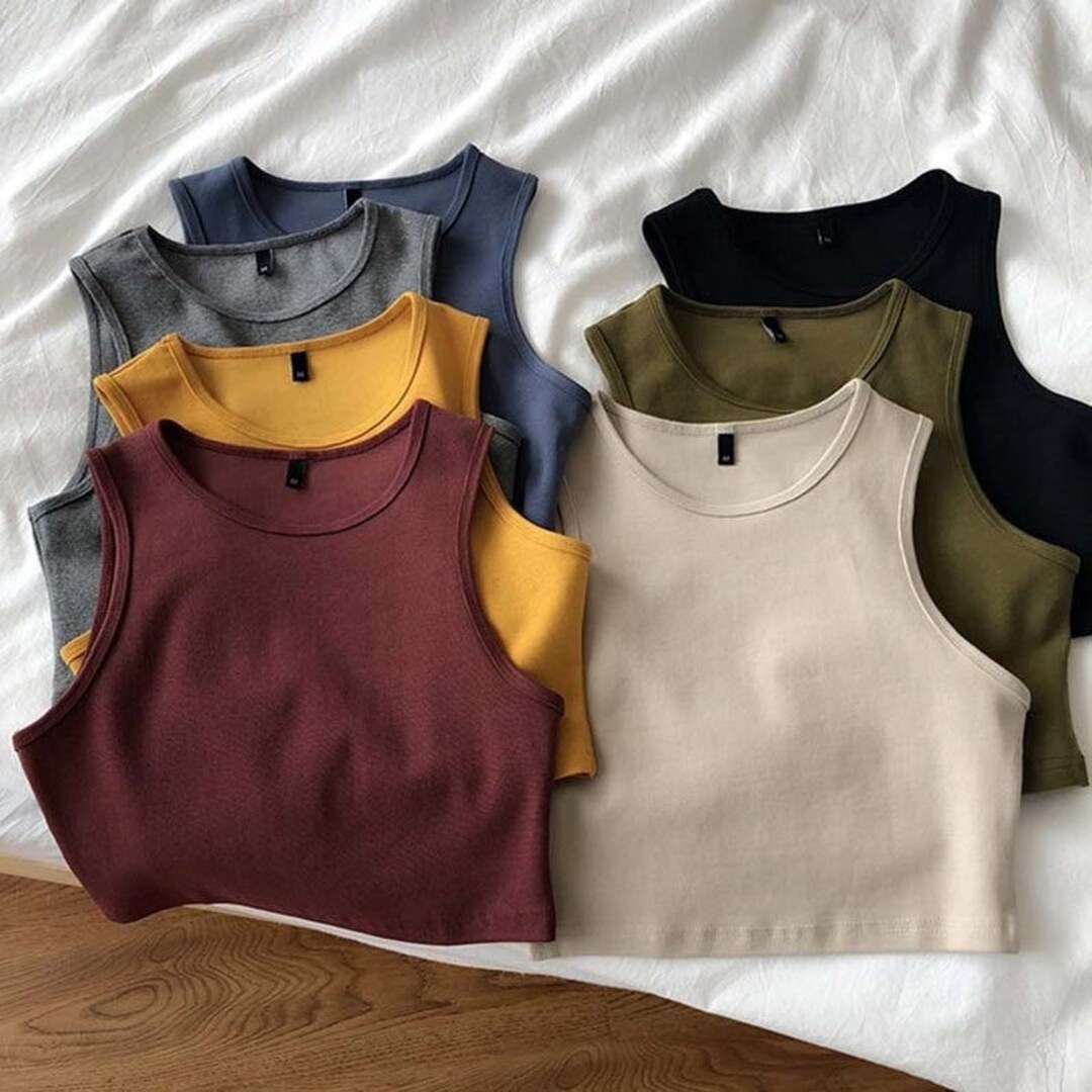 Summer New Ladies Retro Crop Top High Waist Slimming Stretchslim Short ...