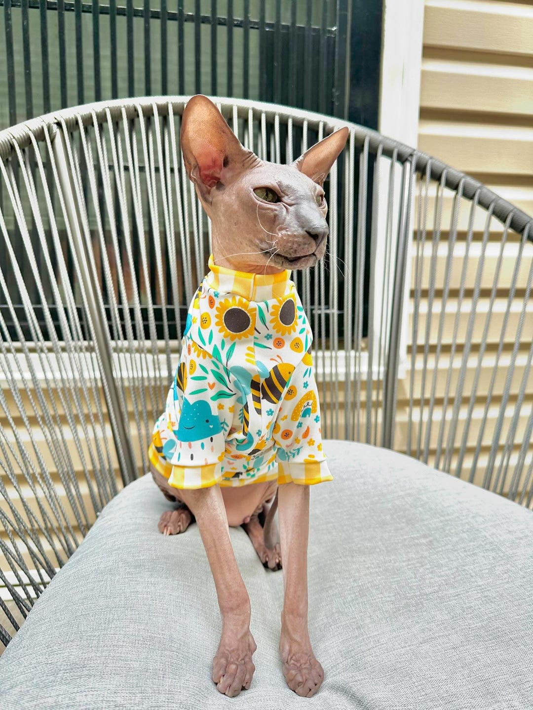 Sphynx SPF Shirt Sphynx Cat UV Shirt Sphynx Cat UV Protected Shirt ...