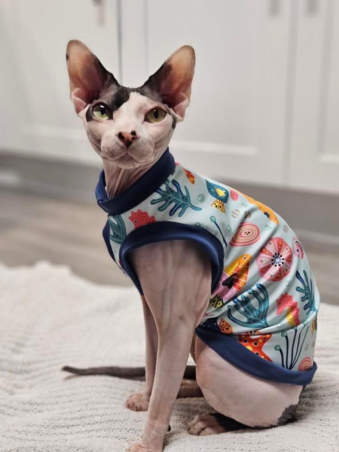 Sphynx SPF Shirt Sphynx Cat UV Shirt Sphynx Cat UV Protected Shirt ...