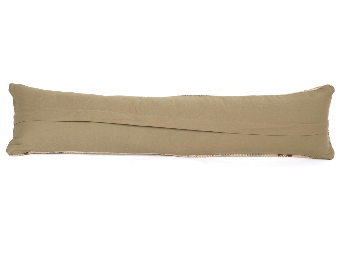 Long Pillow for Bed, Extra Long Pillow, Lumbar Throw Pillow, Boho ...