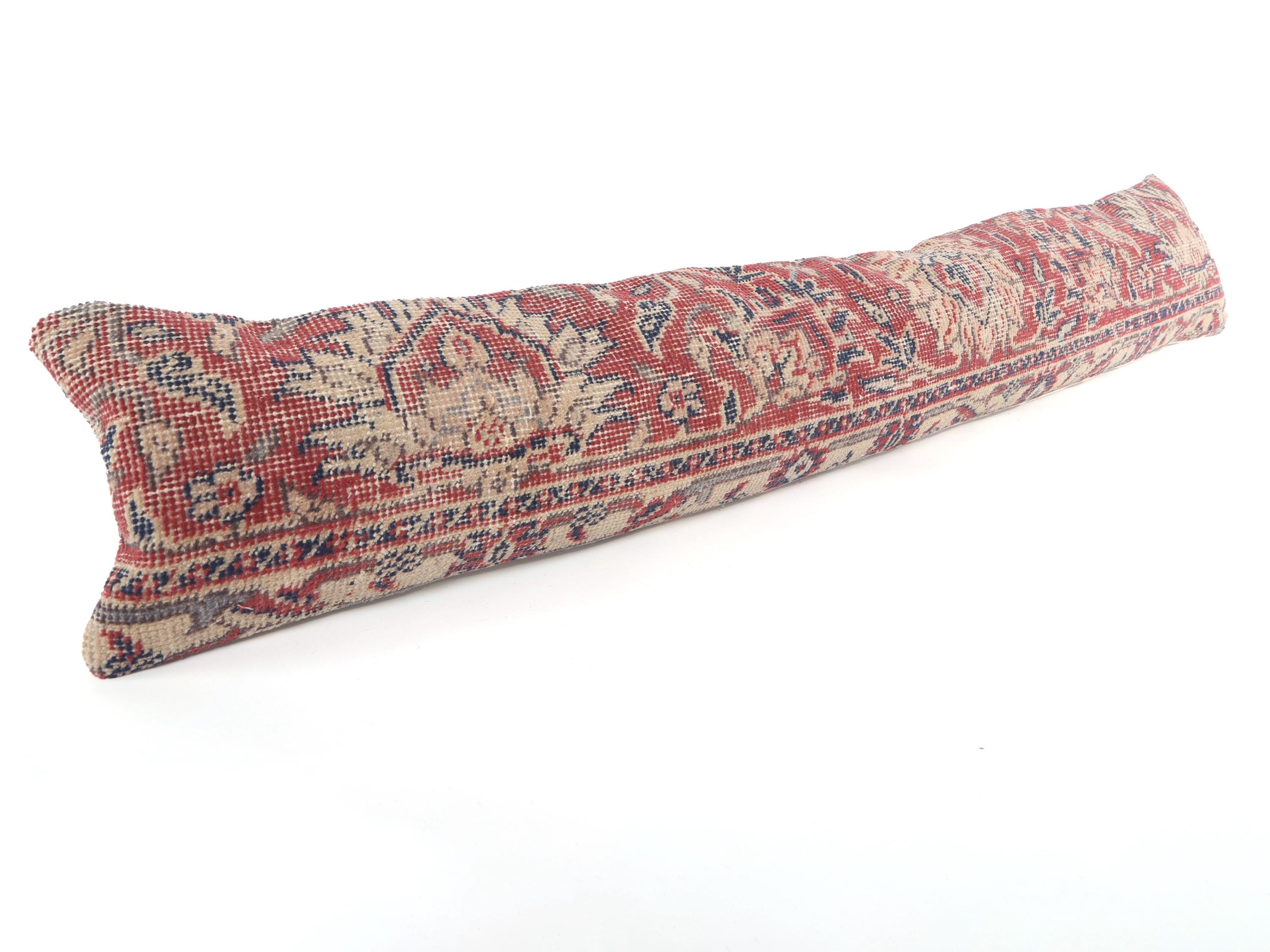 Long Pillow for Bed, Extra Long Pillow, Lumbar Throw Pillow, Boho ...