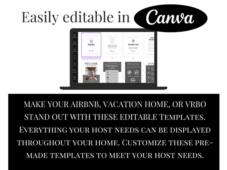 Airbnb Signs Airbnb Printable Signs Airbnb Host Bundle Airbnb - Etsy