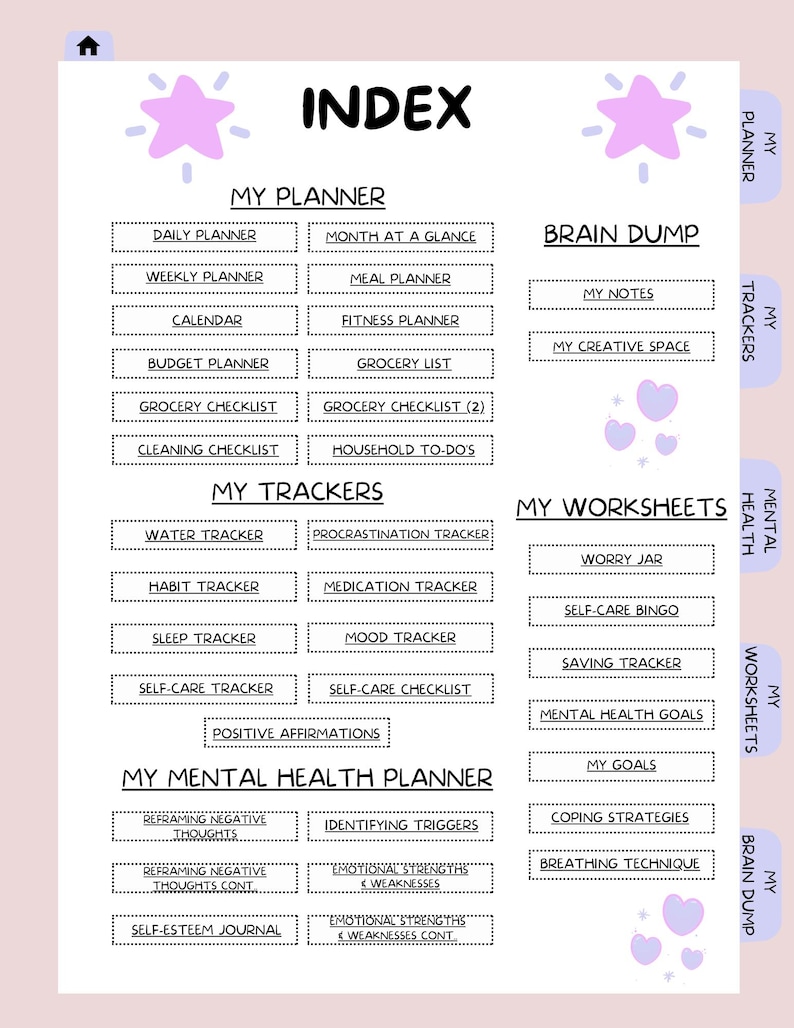 The Neurodivergent Ultimate Planner 2026 | ADHD & Autism Friendly Daily ...