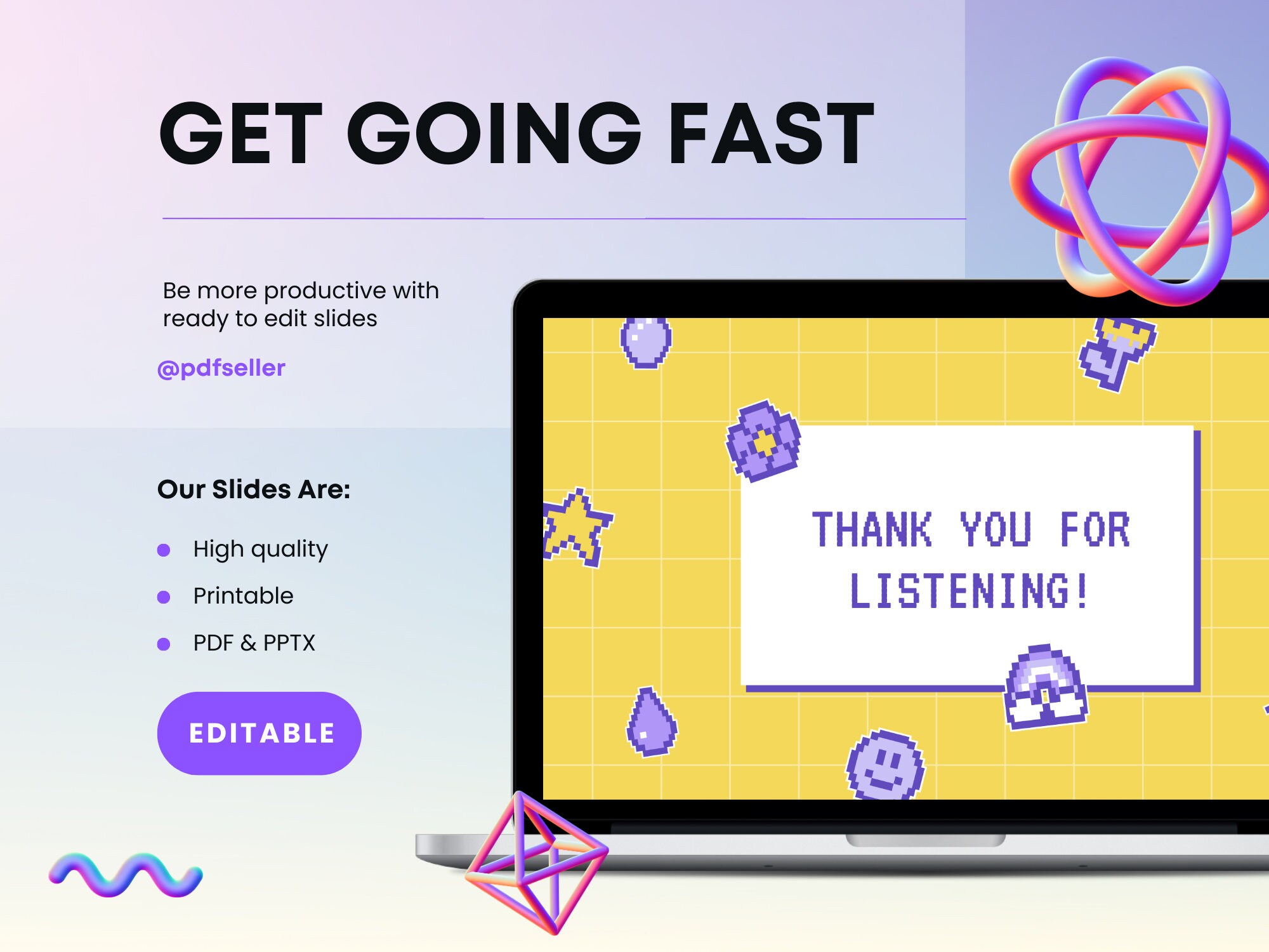 Let's Get to Know Me Editable Powerpoint Presentation Template Showcase ...