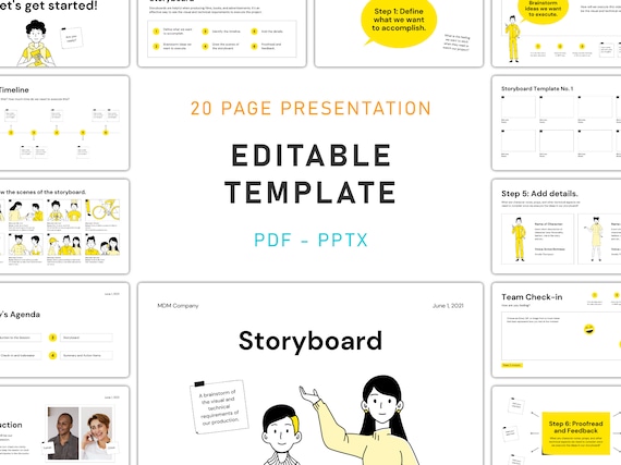 Storyboard Powerpoint Template