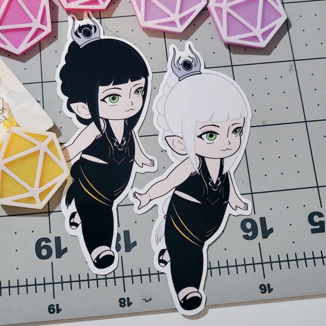 Chibi Shadowheart Homemade Sticker - Perfect Small Gift for Baldur's ...