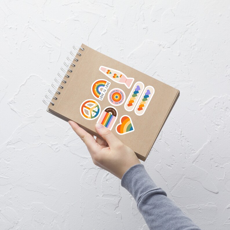 LGBTQ PRIDE Stickers | Pride Month | Pride Stickers | Solidarity | Ally ...