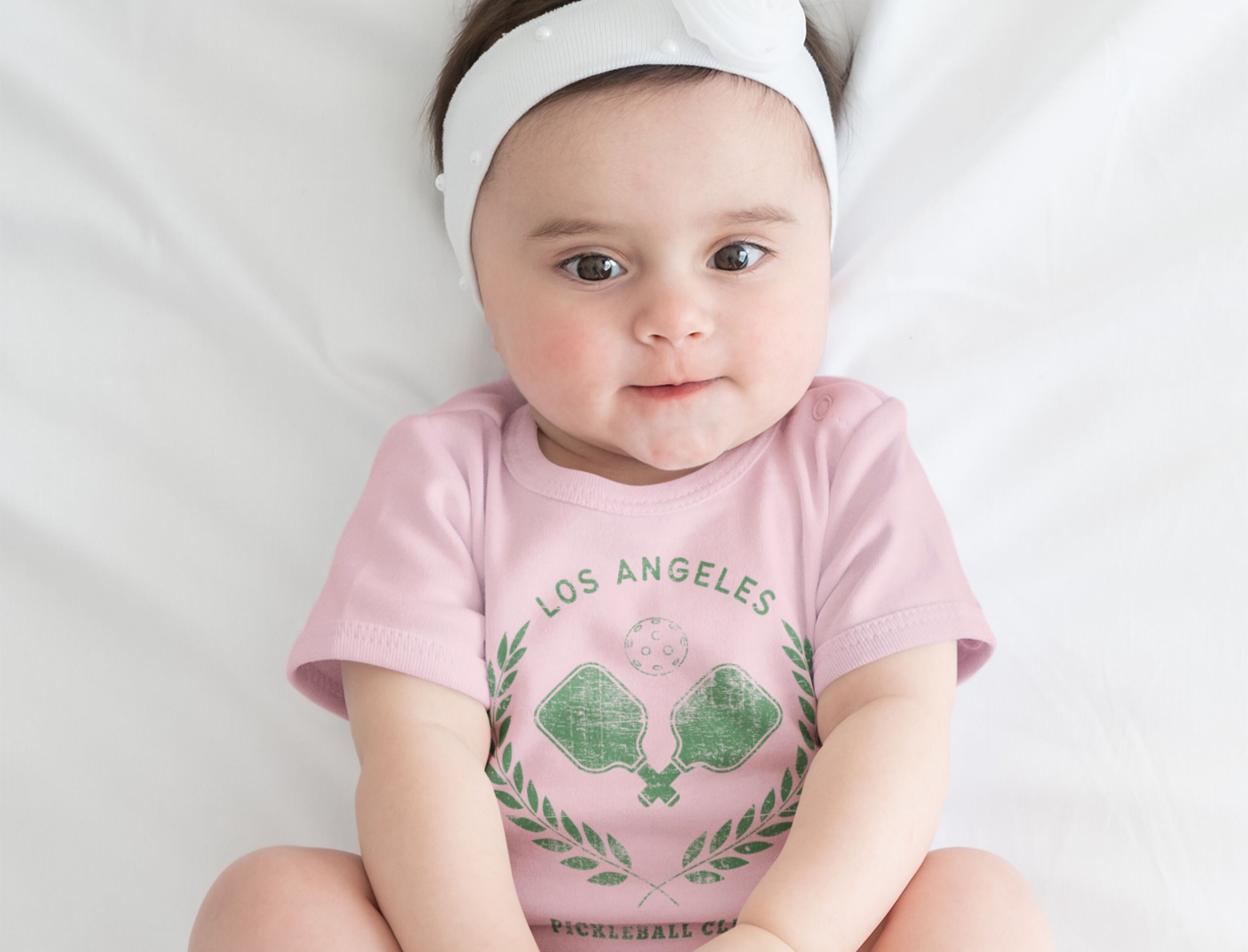 PICKLE BALL ONSIE Custom Name Onsie Baby Shower Gift Custom Baby ...