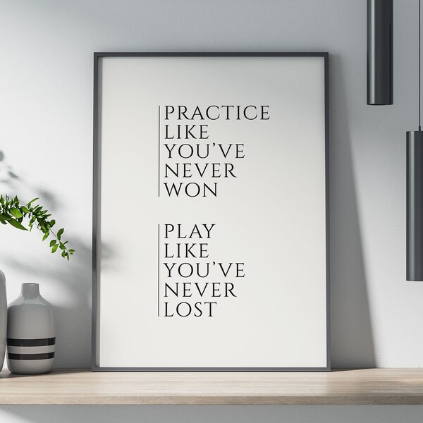 Typography Poster - Etsy