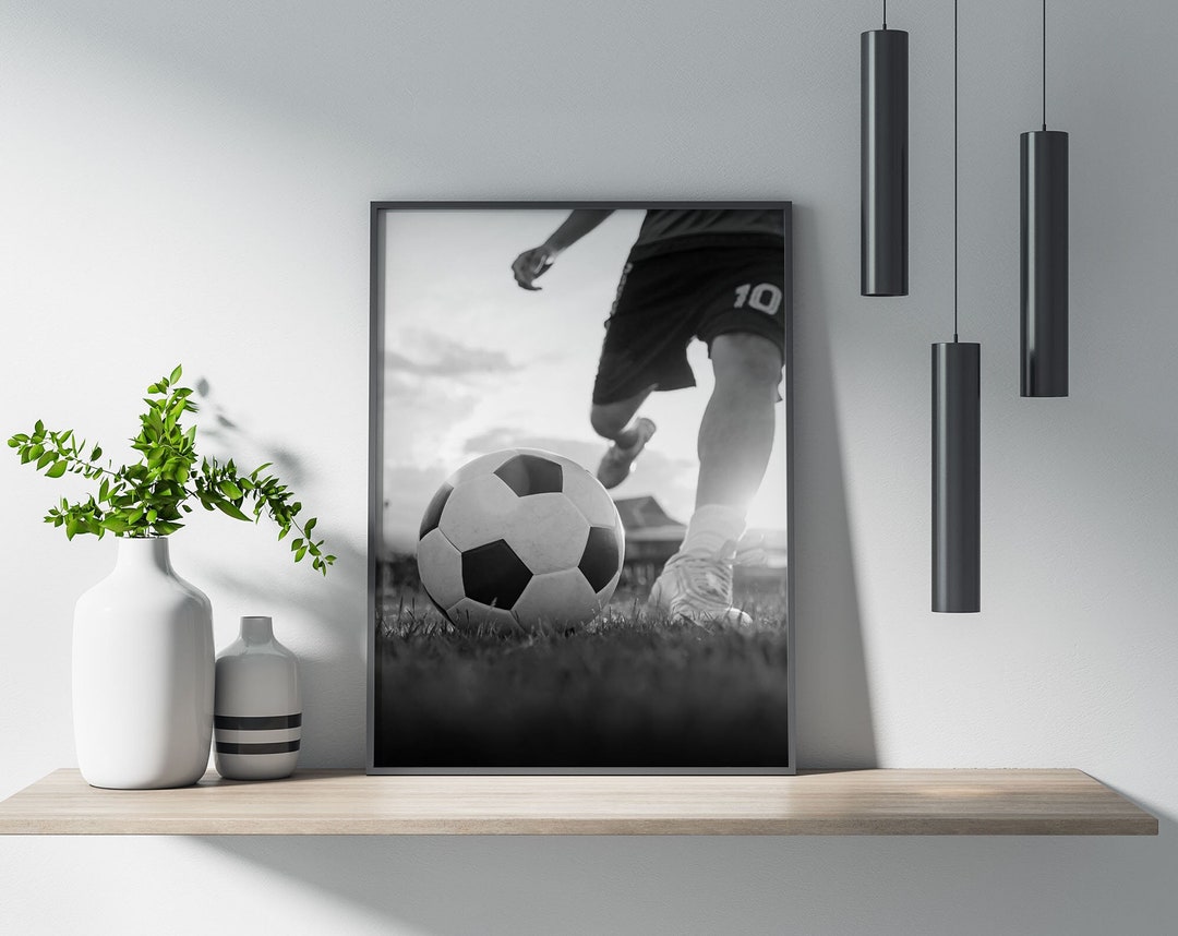 Free Kick Poster, Poster, Wall Art, Poster Print, Wall Decor, Free Kick ...