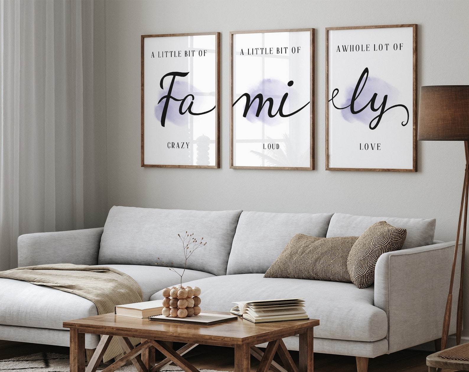Family Wall Decor, Set of 3 Posters,family Prints, Family Quote, Home Signs, Home Wall Decor ...