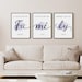 Family Wall Decor, Set of 3 Posters,family Prints, Family Quote, Home ...