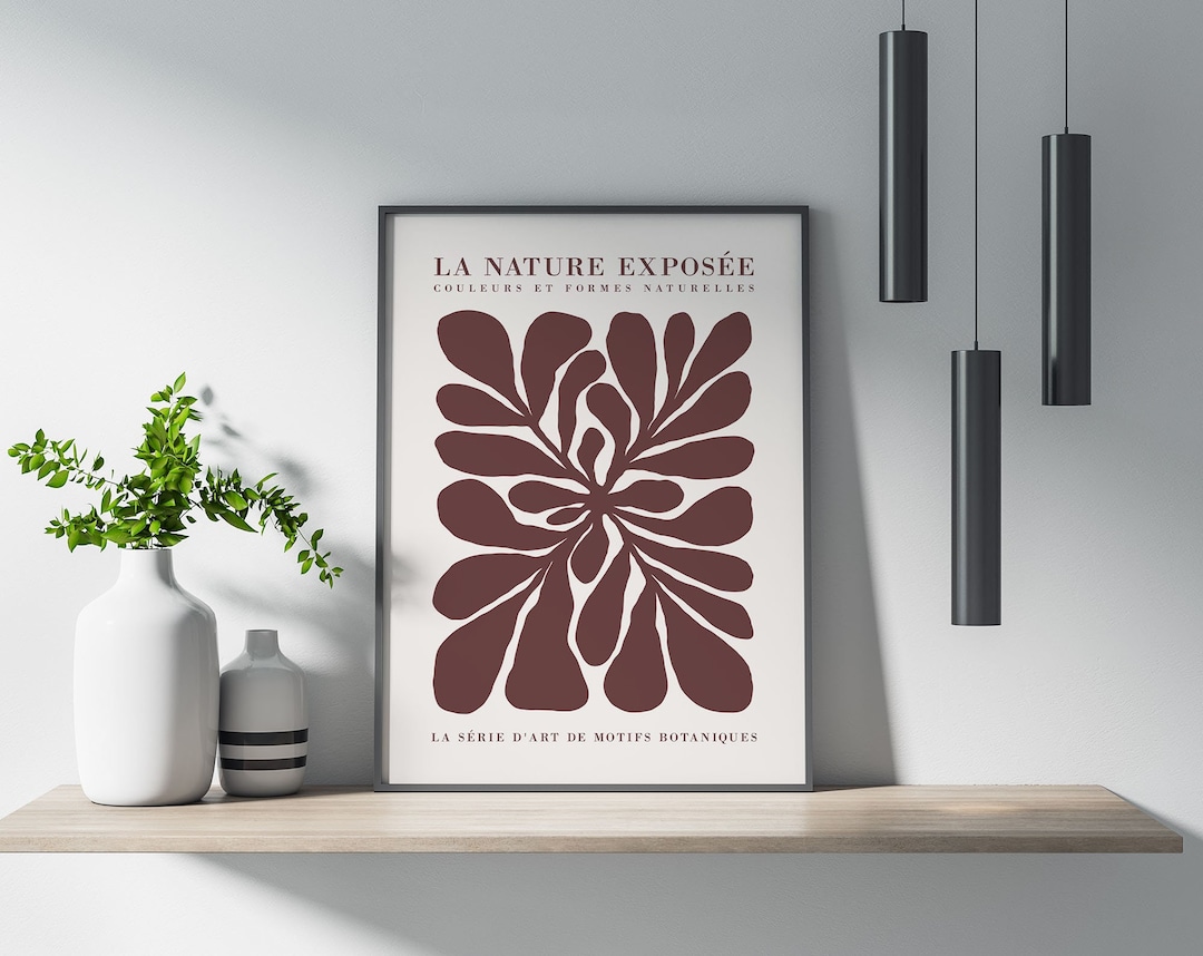 La Nature Exposée Poster, Wall Art, Poster Print, Wall Decor, Nature ...