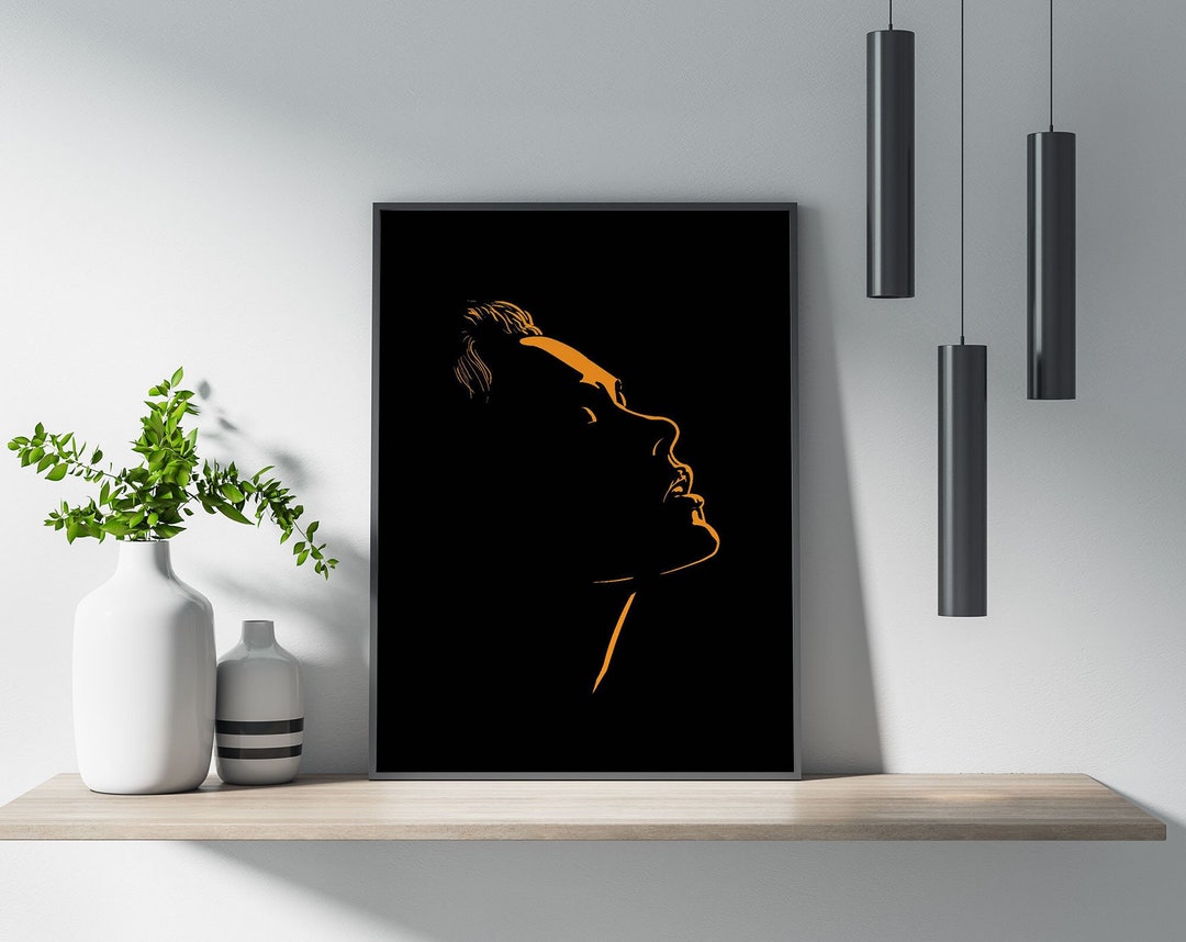 Woman Face Backlight Poster, Poster, Wall Art, Poster Print, Wall Decor ...