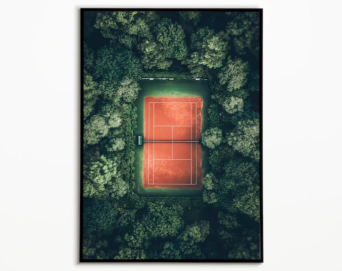 Tennis Wall Art Tennis Racket Wall Art Tennis Poster Tennis Print ...