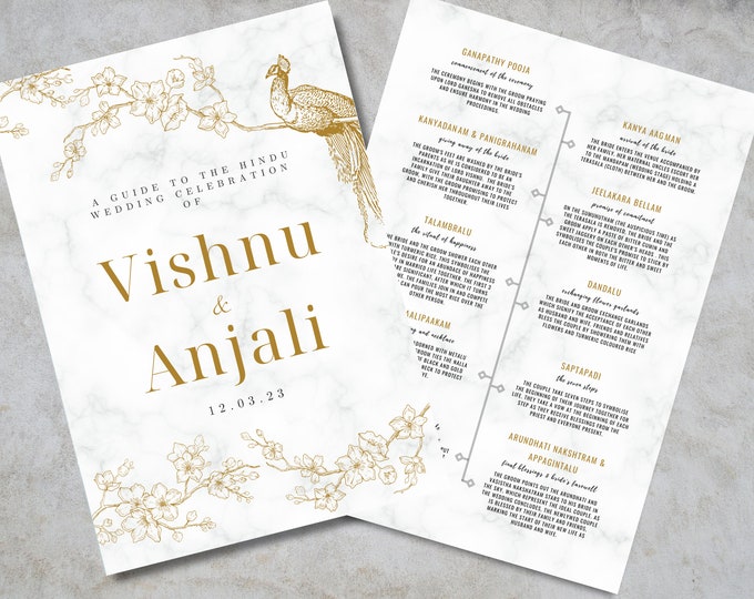 Telugu Wedding Program & Tamil Wedding Program, Tamil Brahmin Wedding ...