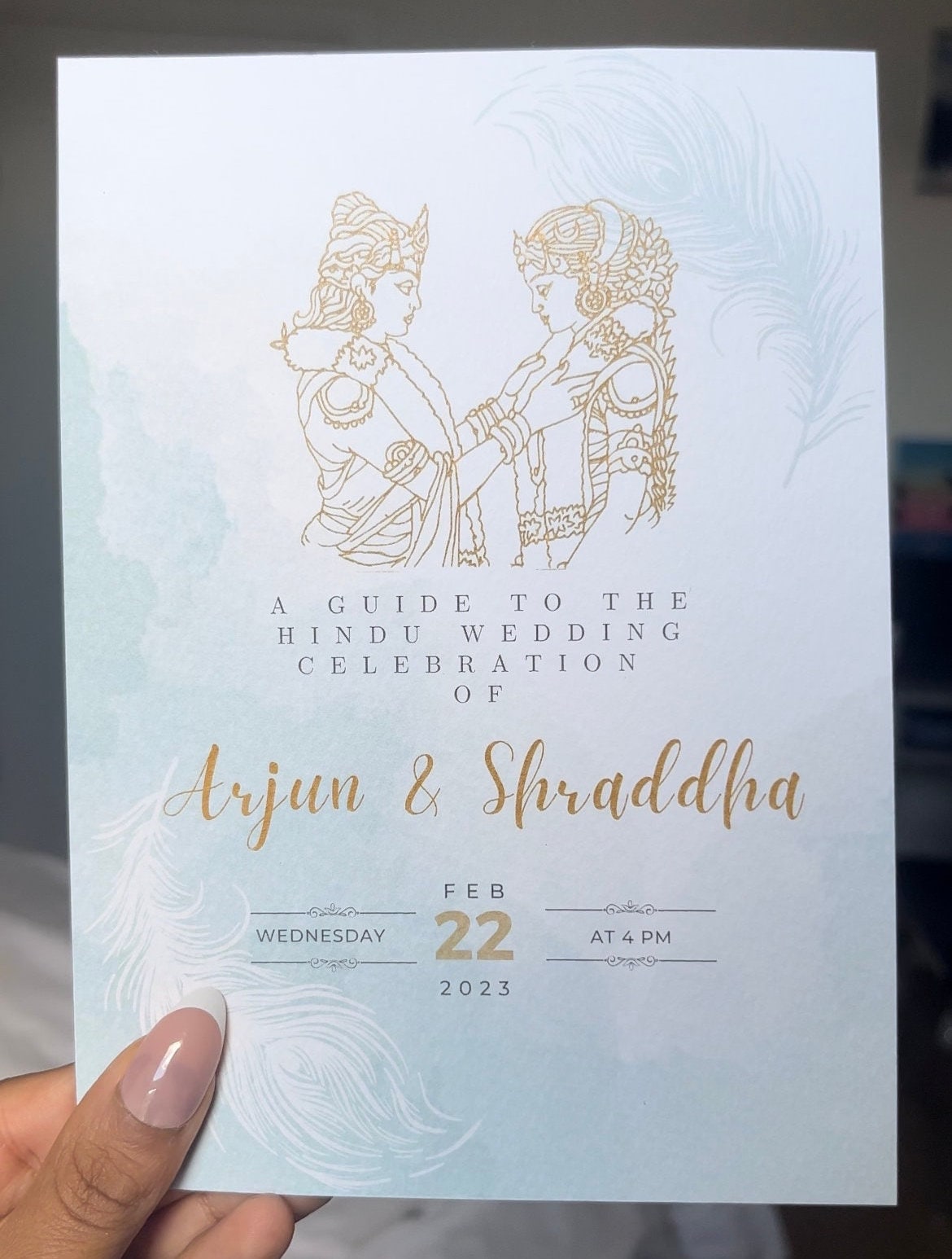 Telugu Wedding Program | Telugu Hindu Wedding Ceremony Guide | 5x7 ...