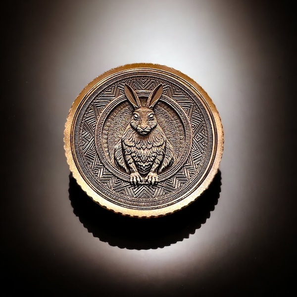 Rabbit Coin - Etsy