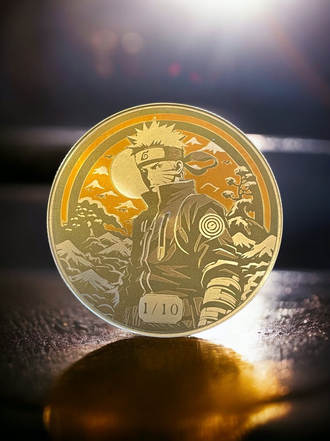 Limited Edition Naruto Stainless Steel Collector's Coin - Etsy