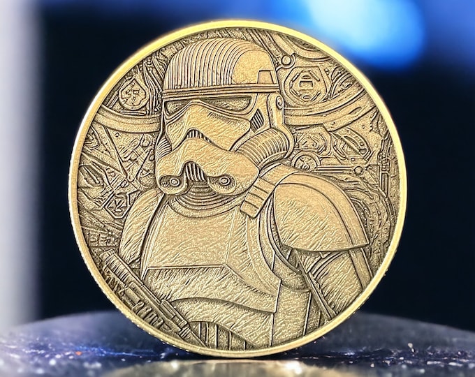 Double Sided Thick Star Wars & Superhero Copper Coins - Etsy Canada