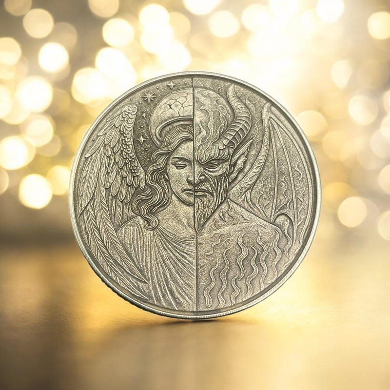 Angel Coin - Etsy