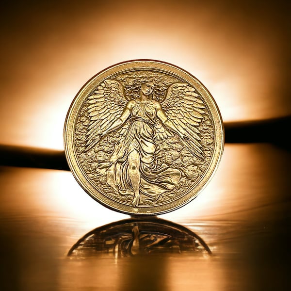 Angel Coin - Etsy