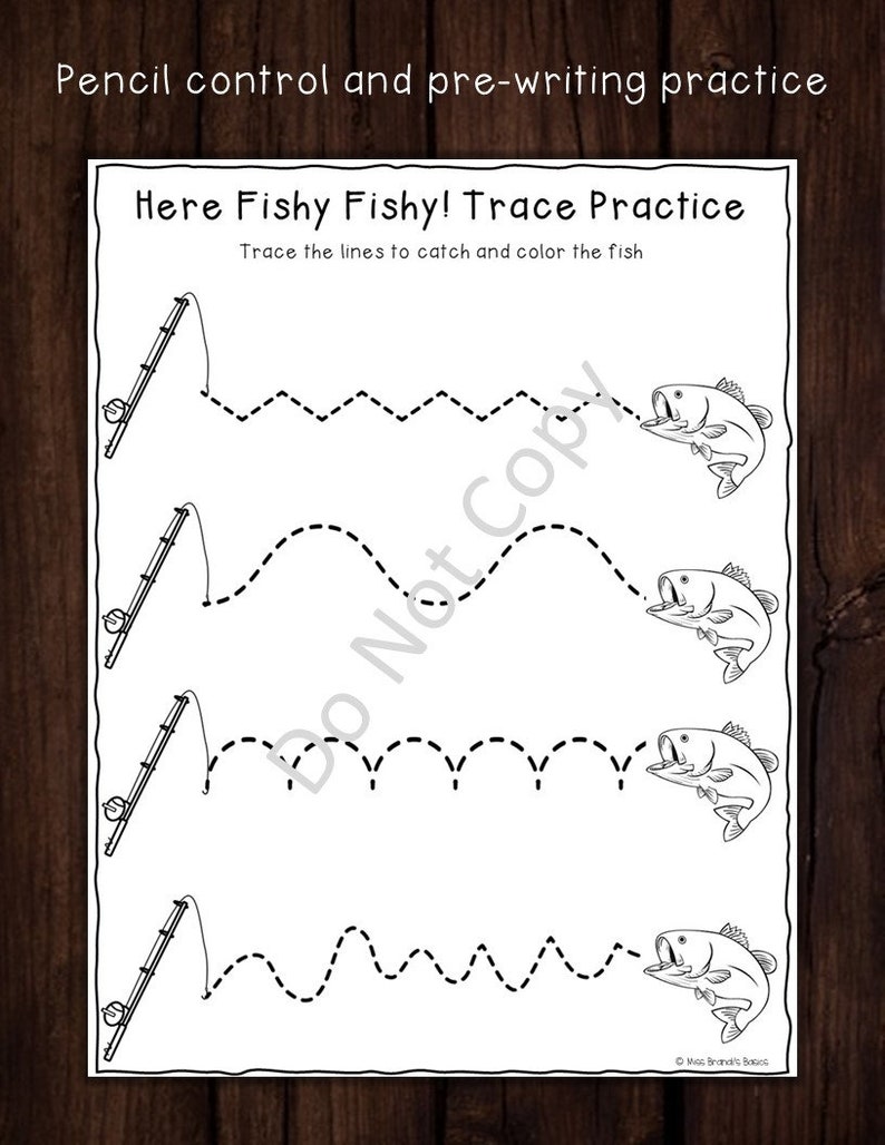 Preschool Camping Themed Worksheets Digital Download - Etsy