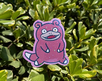 Sleeping Slowpoke Sticker - Etsy