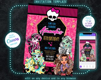 Monster High Party - Etsy