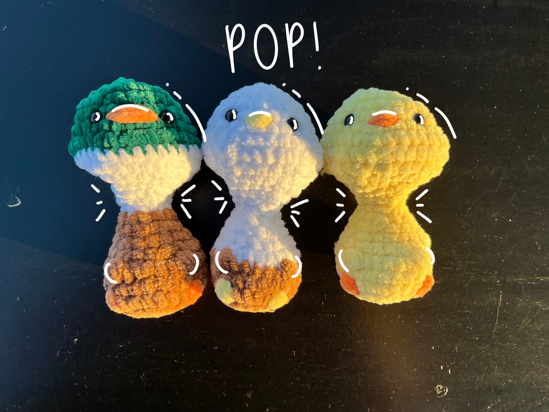 Sensory Fidget Toy Bird Fidget Pops Fidget Pops Crochet Fidget Toy ...