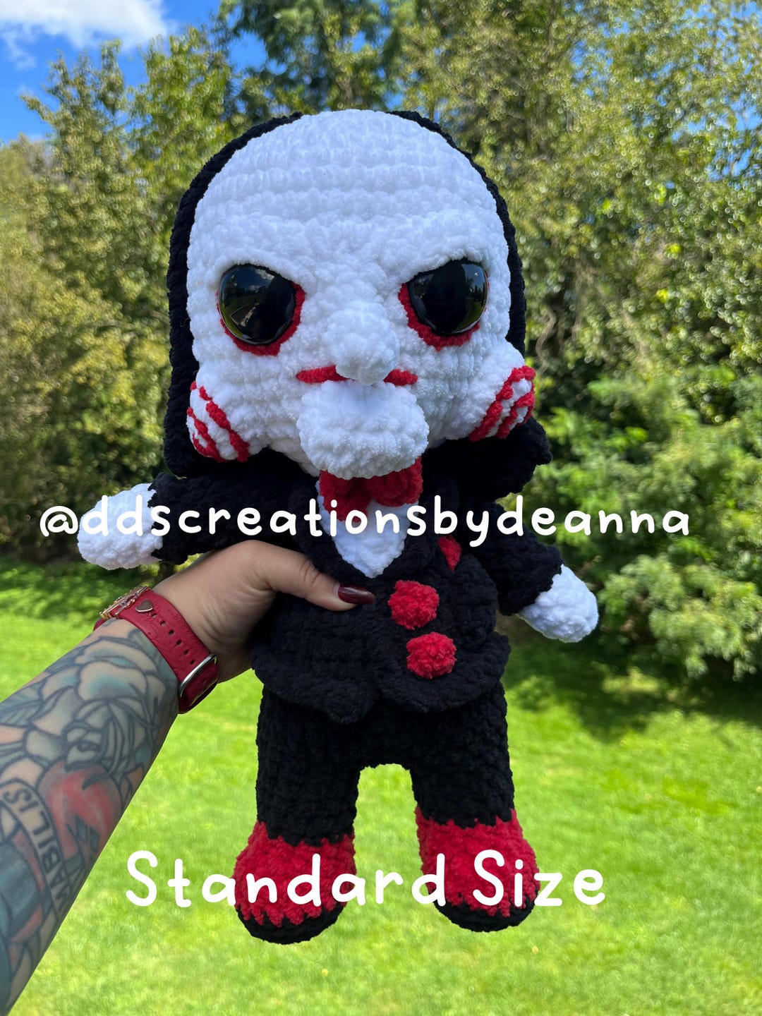 Slasher Puppet | Puppet Character Plushie | Saw Puppet | Scary Puppet ...