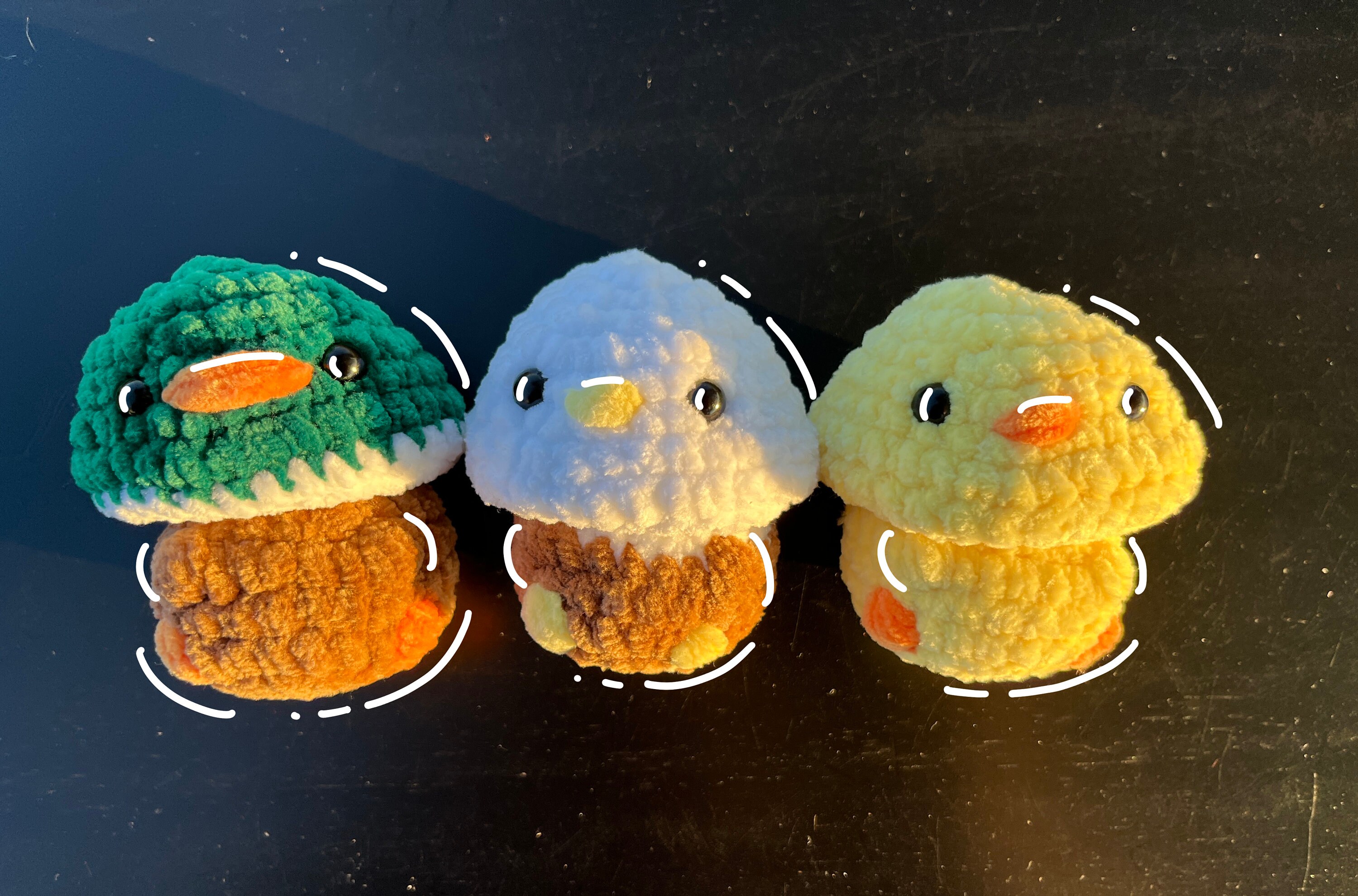 Sensory Fidget Toy Bird Fidget Pops Fidget Pops Crochet Fidget Toy ...