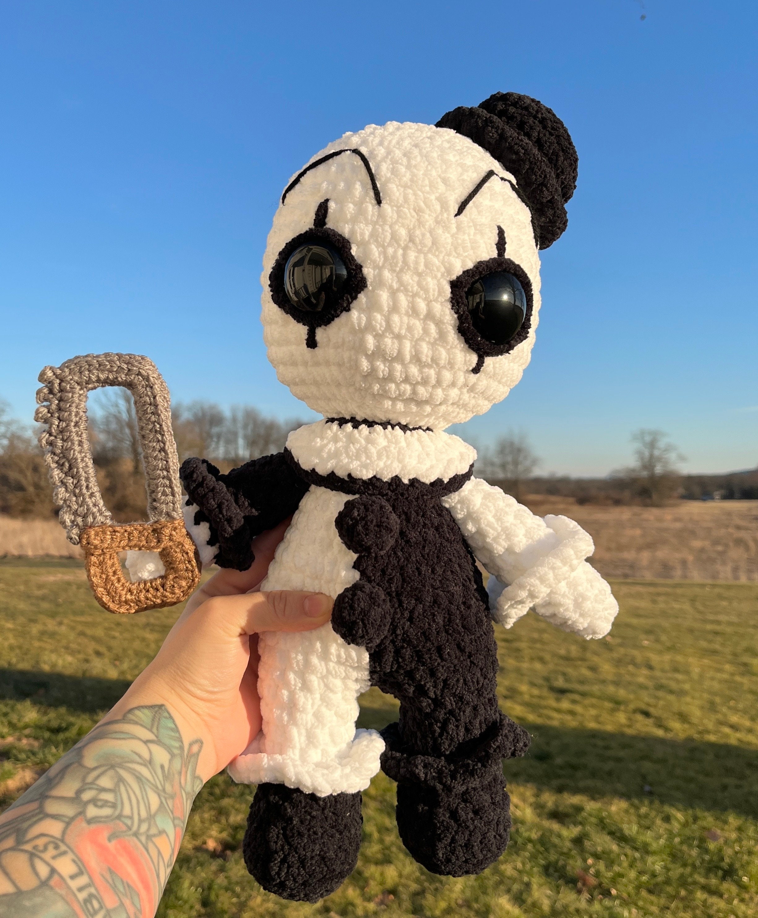 Art the Clown Terrifier Character Plushie Terrifier Clown Horror ...